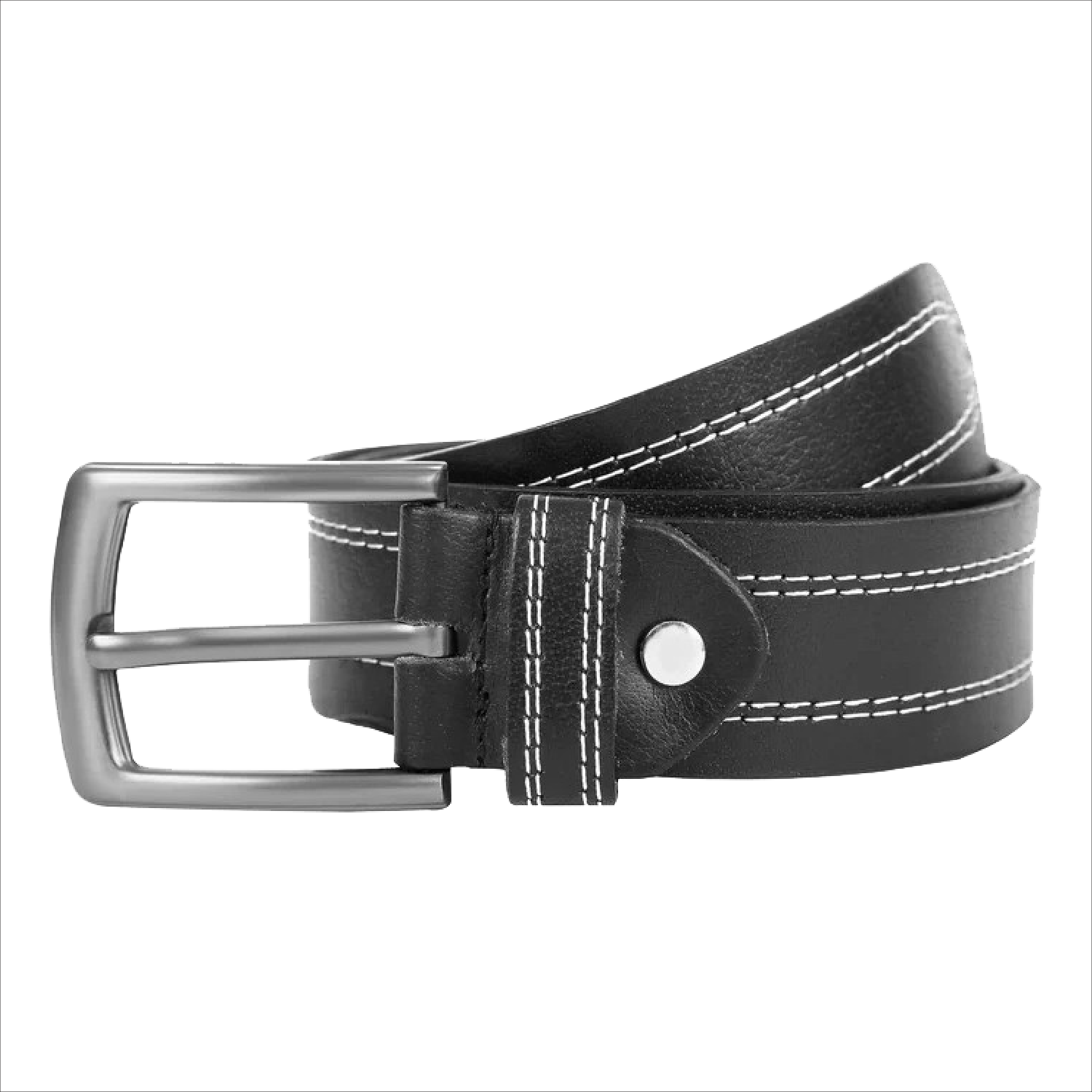 Men's Casual Leather Stitch Belts For Jeans – LESA COLLECTION USA